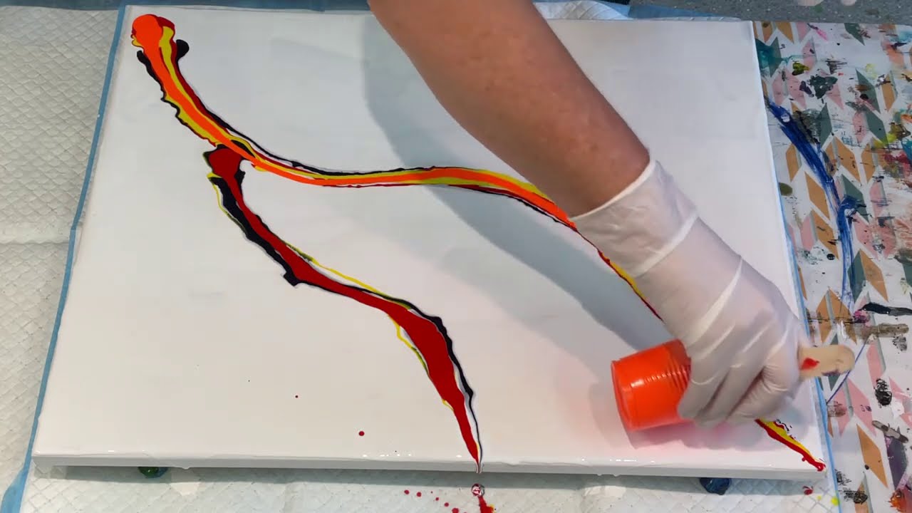 Gorgeous Dutch Pour Acrylic Pouring Technique Magic For Me Acrylic Art