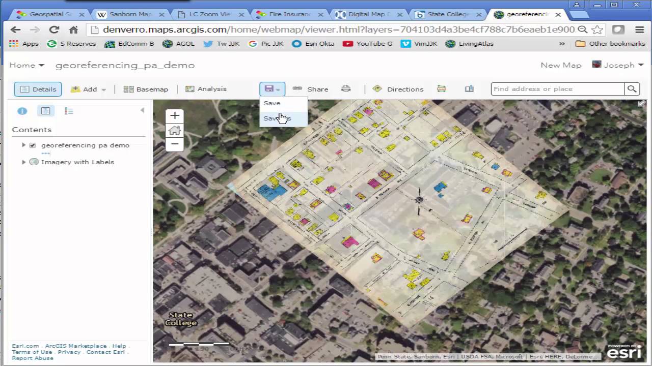 How To Create A Swipe Story Map Youtube