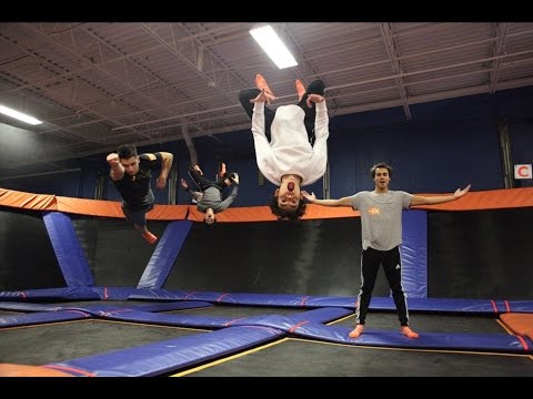 Crazy Trampoline Tricks Youtube