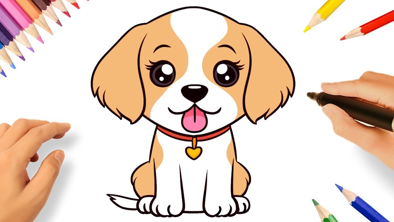 Comment Dessiner Un Chiot Kawaii рџђ Youtube