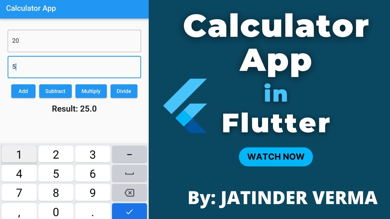 Simple Calculator App In Flutter At Susan Cochrane Blog
