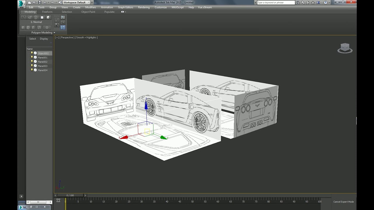Car Modeling 3ds Max How To Set Car Ref In 3ds Max Lesson 1 Youtube