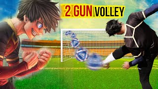 Blue Lock Volley Shot Tutorial Football Footballskills Soccer ...