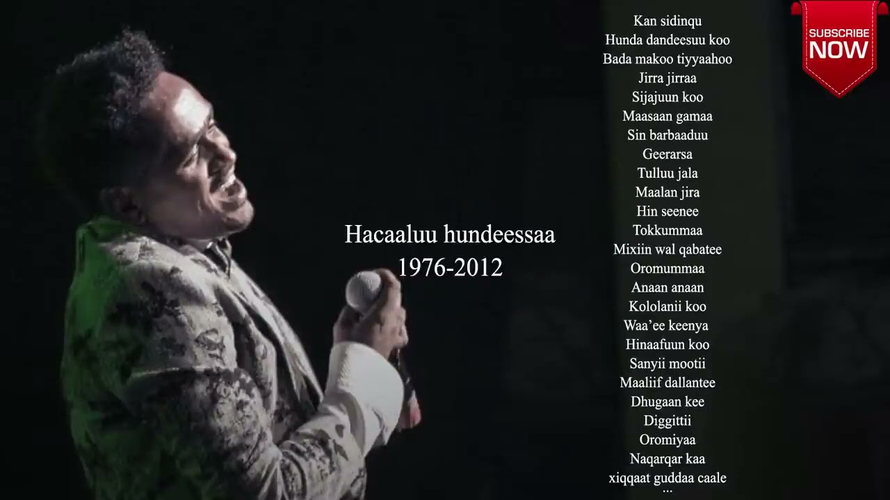 Hachalu Hundessa Full Album Oromo Music Collection 2021 Youtube