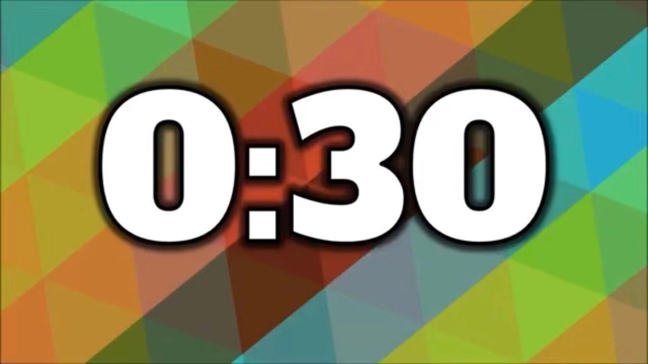 30 Second Timer Youtube