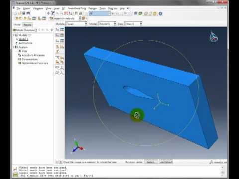 Abaqus Cfd Tutorial Mp4 Youtube
