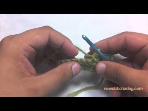 How To Crochet Double Crochet Two Together Decrease Dc2tog Youtube