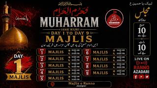 Live Chand Raat Majlis Mahe Muharram 2026 Muhammad Pur Ranno Jaunpur ...