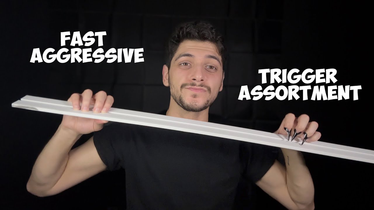Asmr Fast And Aggressive Trigger Assortment Fast Tapping Scratching