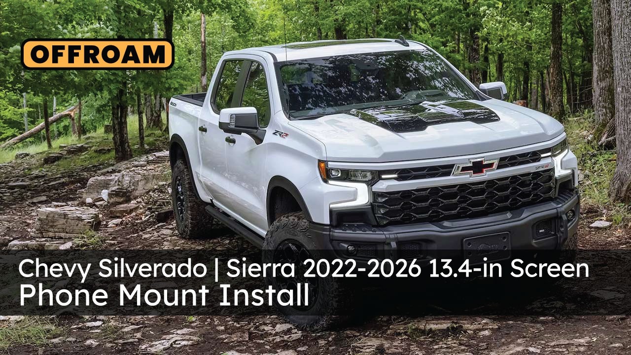 Chevy Silverado Gmc Sierra 2022 2025 Hd 2024 2025 Offroam Phone