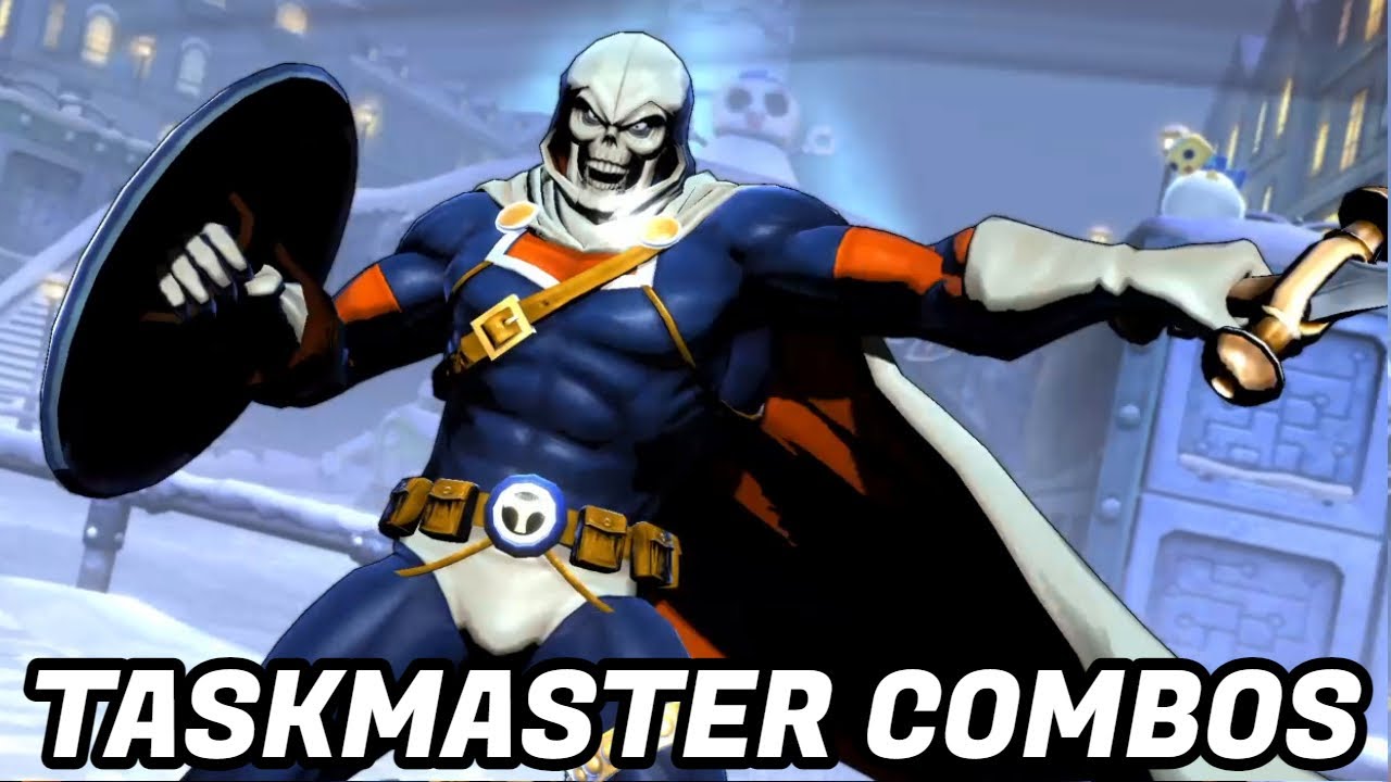 Umvc3 Taskmaster Solo Combos Youtube