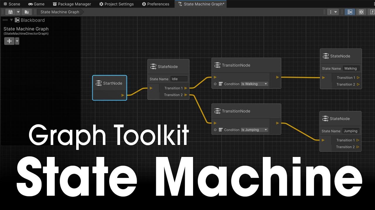 Testing Unity S Experimental Graph Toolkit A Custom State Machine