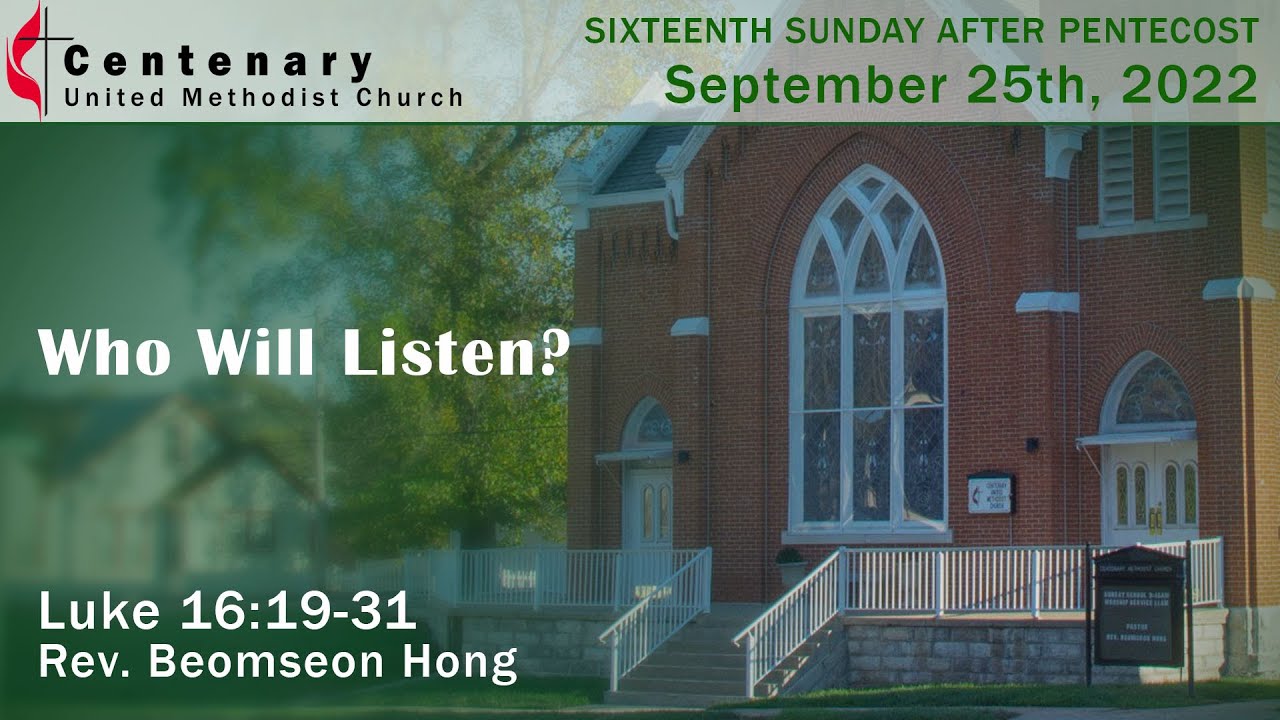 September 25th 2022 Sunday Worship Service Youtube