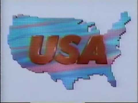 Usa America S Favorite Cable Network Id 1991 Youtube