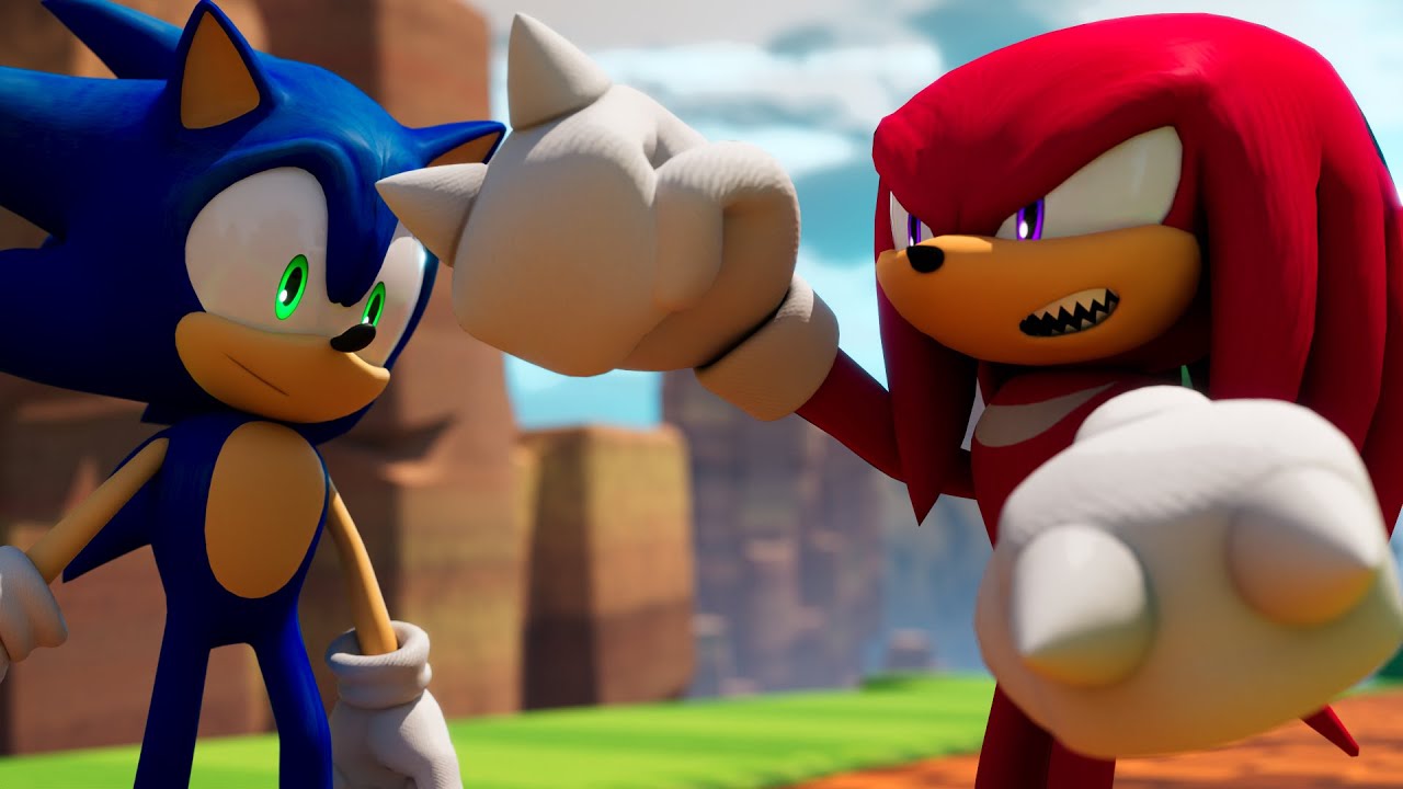 What S Under Knuckles Gloves Sonic Twitter Takeover Animation Youtube