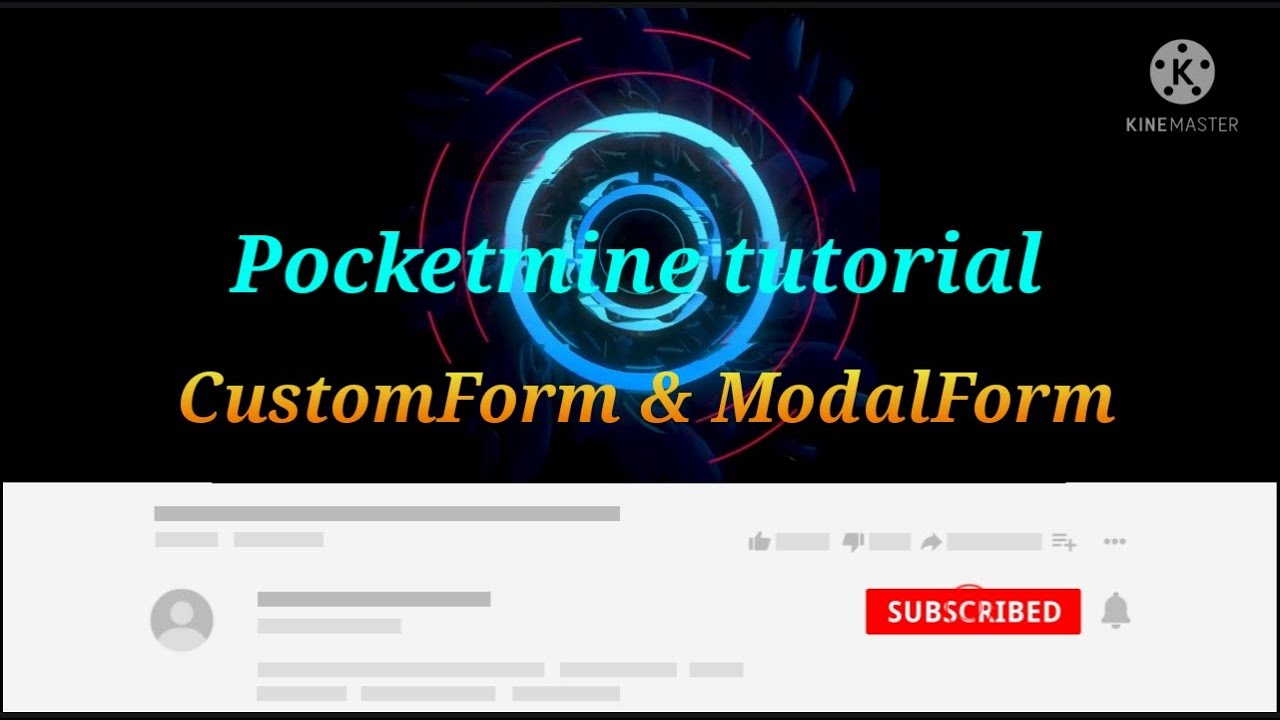 Pocketmine Tutorial 4 5 Customform Modalform Formapi Youtube