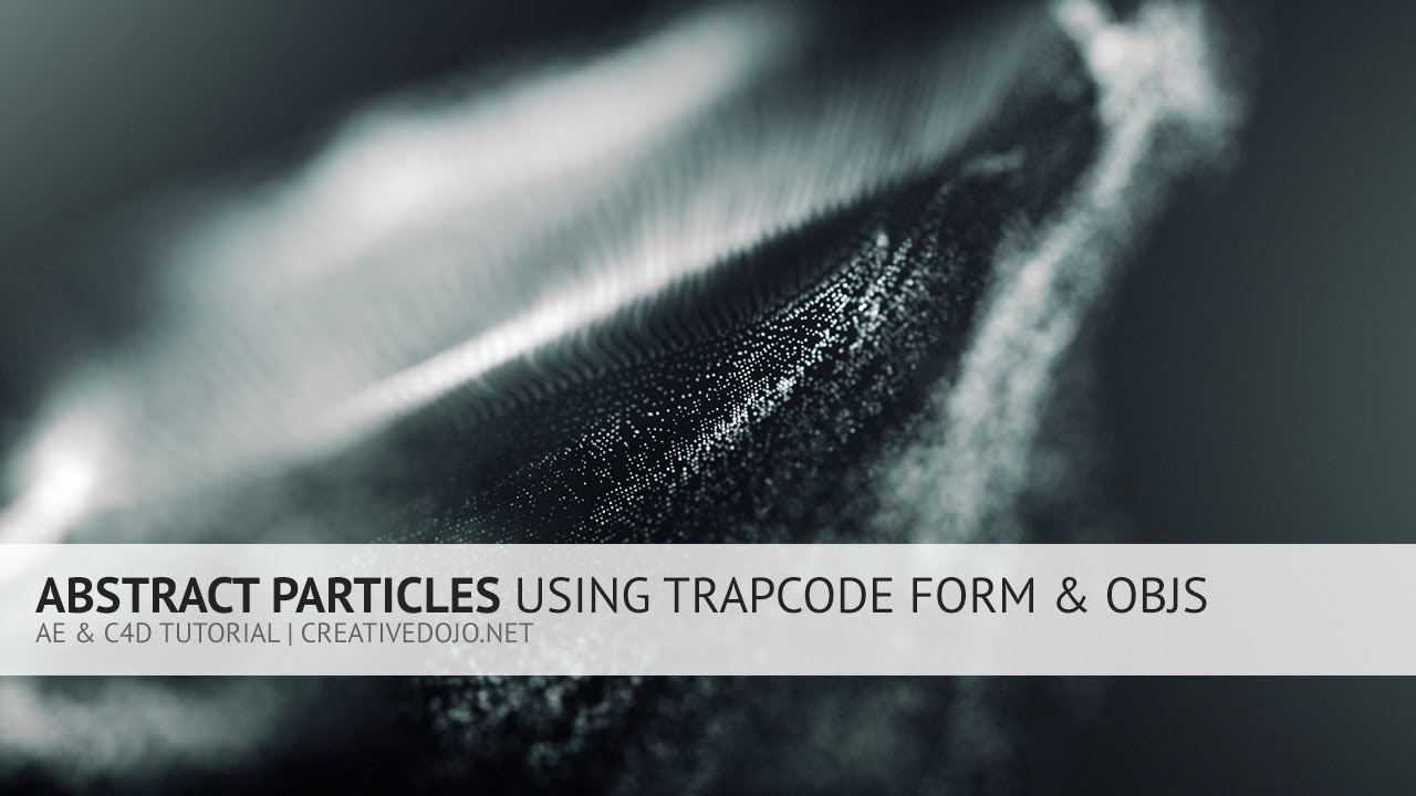 Turn Footage Into 3d Particles With Trapcode Form After Effects Tutorial