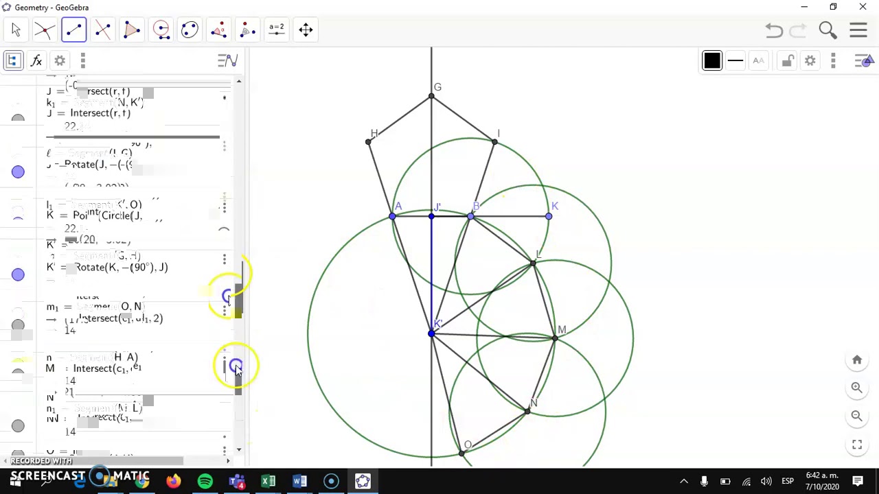 Tutorial Pyramid Construction 3 In Geogebra Youtube