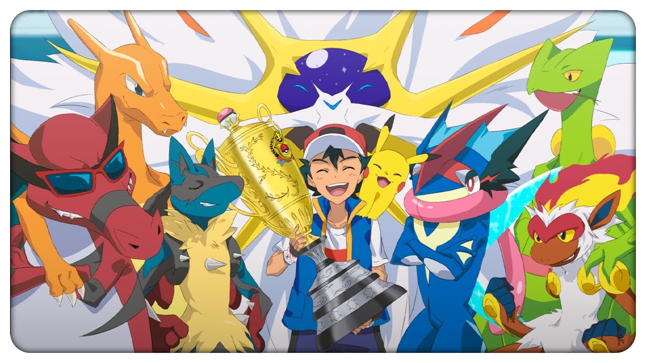 Ash Ketchum S Final Ultimate Team Youtube