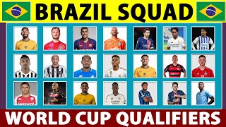 Brazil Squad Update 2025 Brazil Squad June 2025 Fifa World Cup 2026 ...