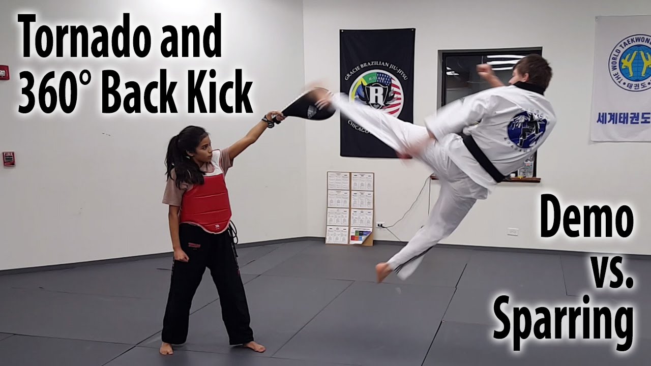 Taekwondo Tornado Kick