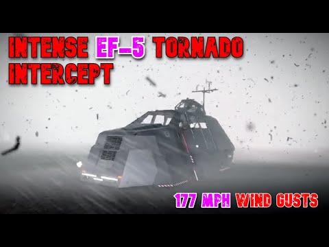 Intense Ef 5 Tornado Intercept In Twisted Roblox Youtube
