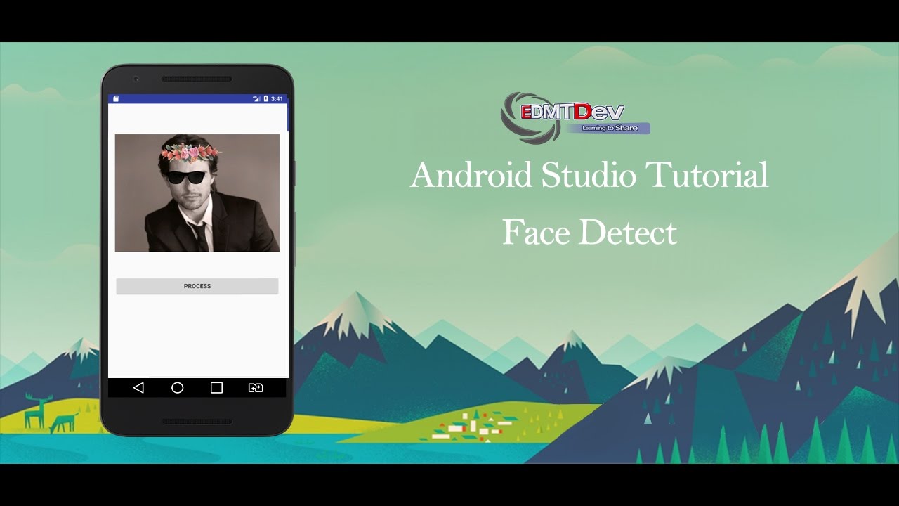 Android Studio Tutorial Face Detection Using Google Vision Youtube