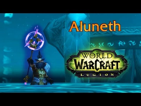 Wow Legion Arcane Mage Artifact Weapon Youtube