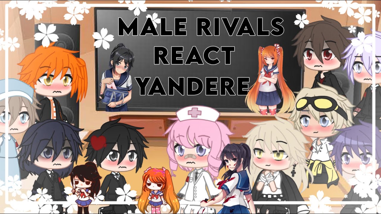 ёяълёям Male Rivals React To Yandere Simulatorёям ёяъл Part3 ёяълтшхя п Youtube