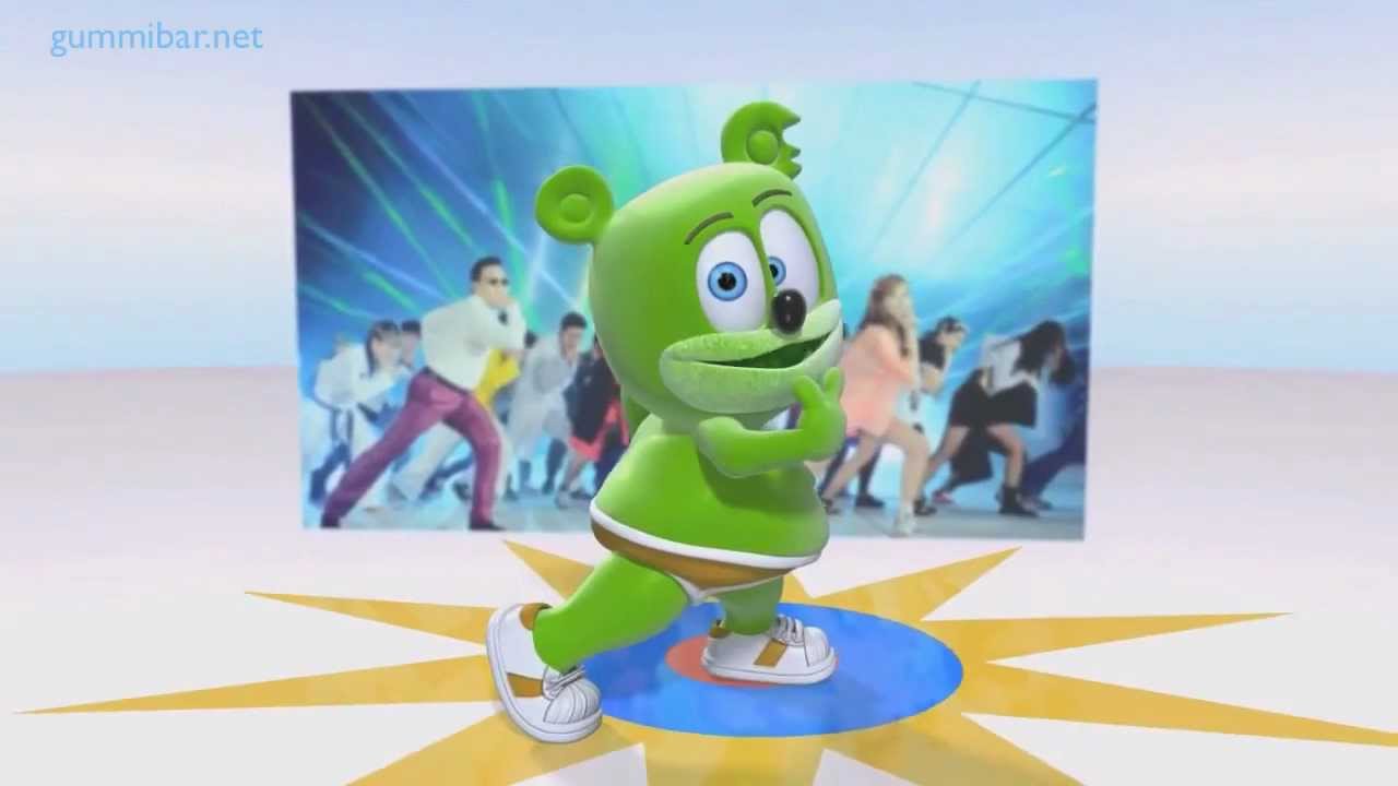 Gangnam Style Psy Gummy Bear Hd Youtube