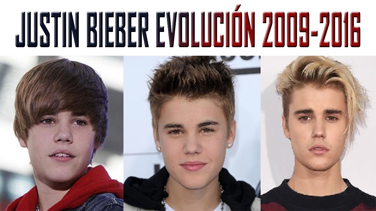 Justin Bieber Evolutie