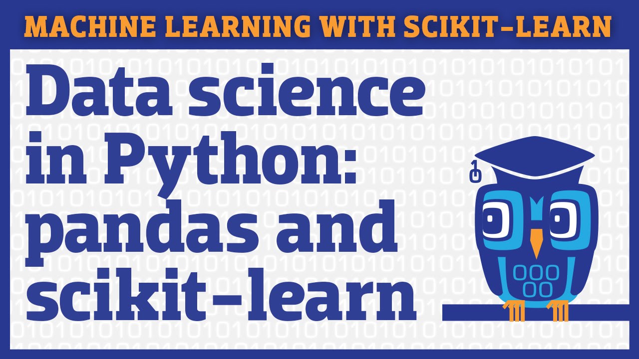 Data Science In Python Pandas Seaborn Scikit Learn Youtube