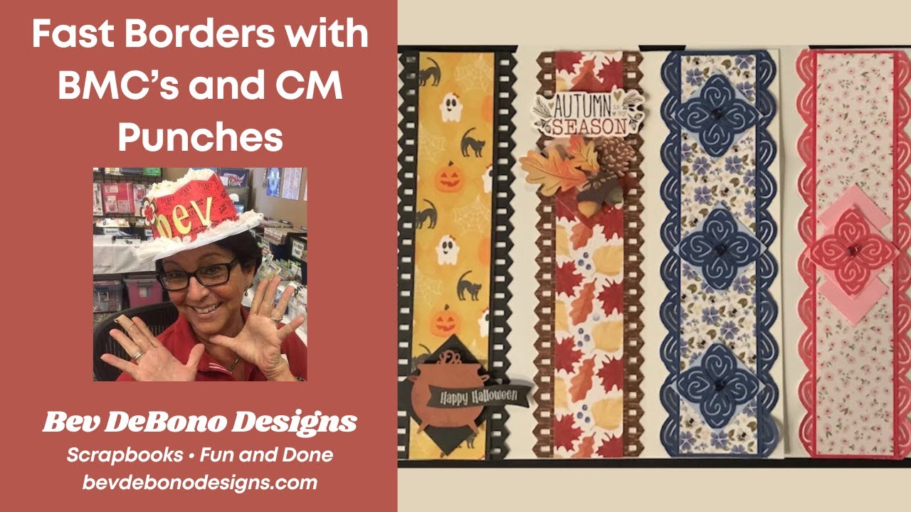 Technique Class Fast Borders With Cm Border Maker Cartridges And Cm