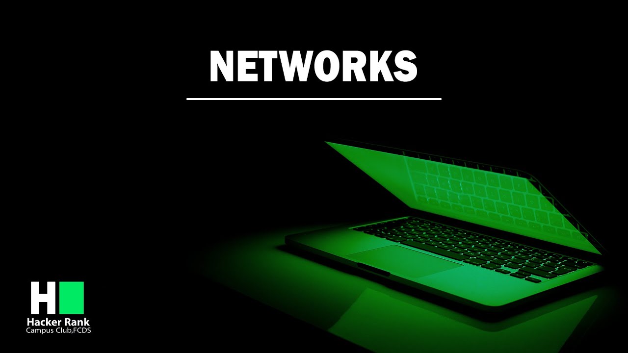 Networks Lecture 1 Youtube