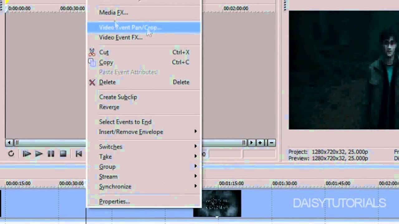 Sony Vegas Tutorial Basics Youtube