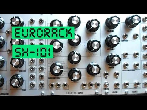 Pittsburgh Modular Eurorack Roland Sh 101 Synthesizer Demo Youtube