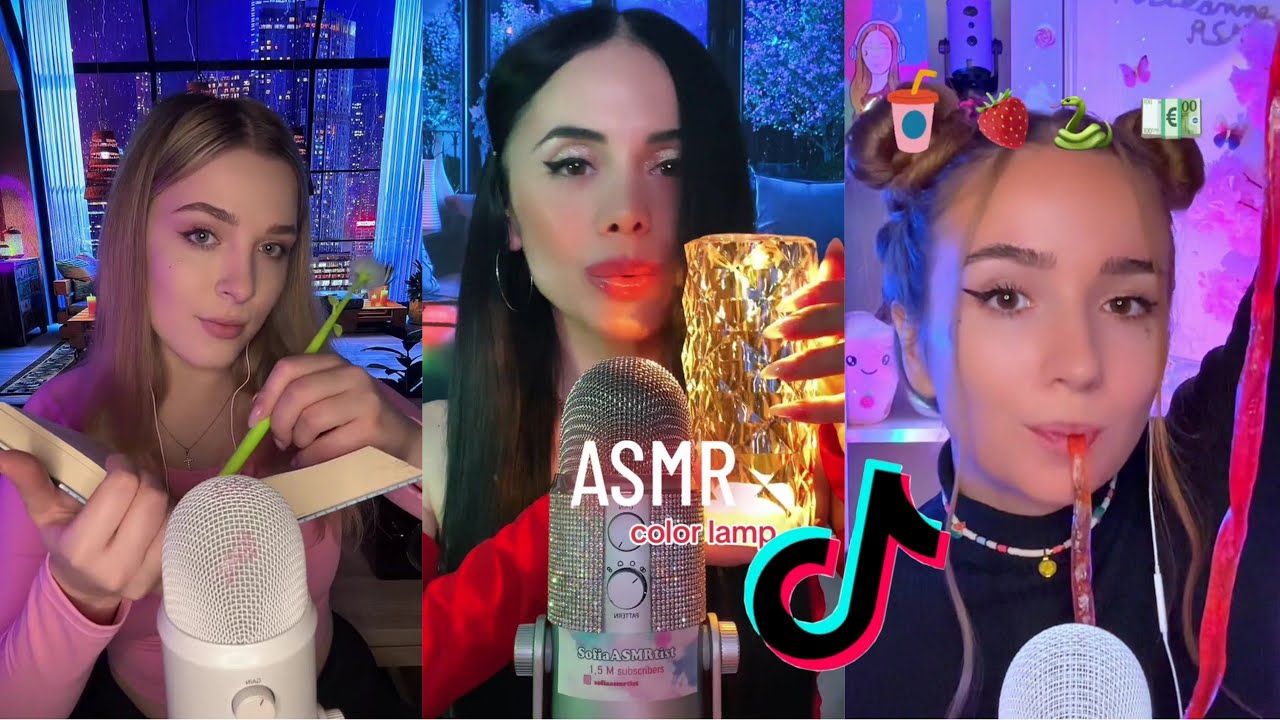 Asmr Tiktoks Tiktok Compilation Part 19 Youtube