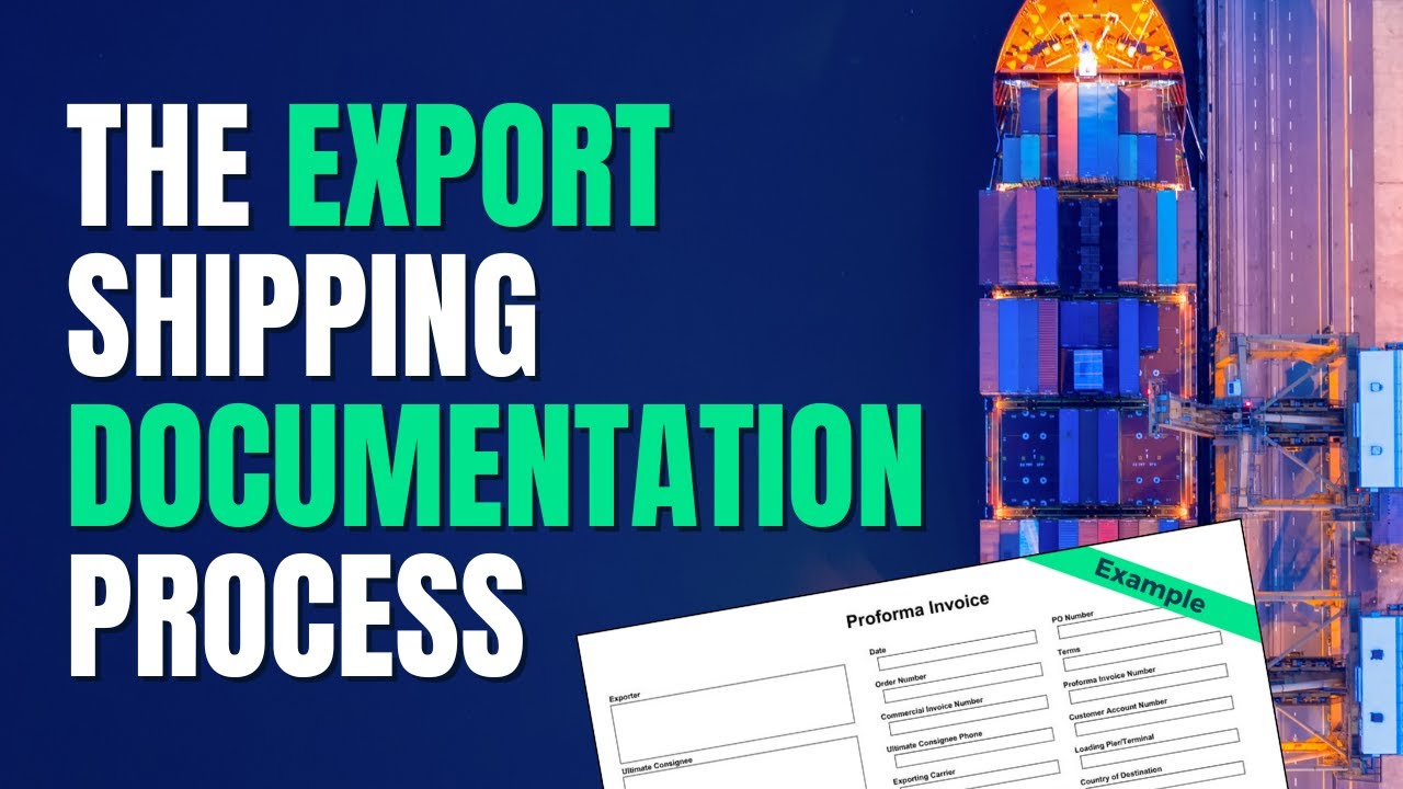 The Export Shipping Documentation Process Youtube