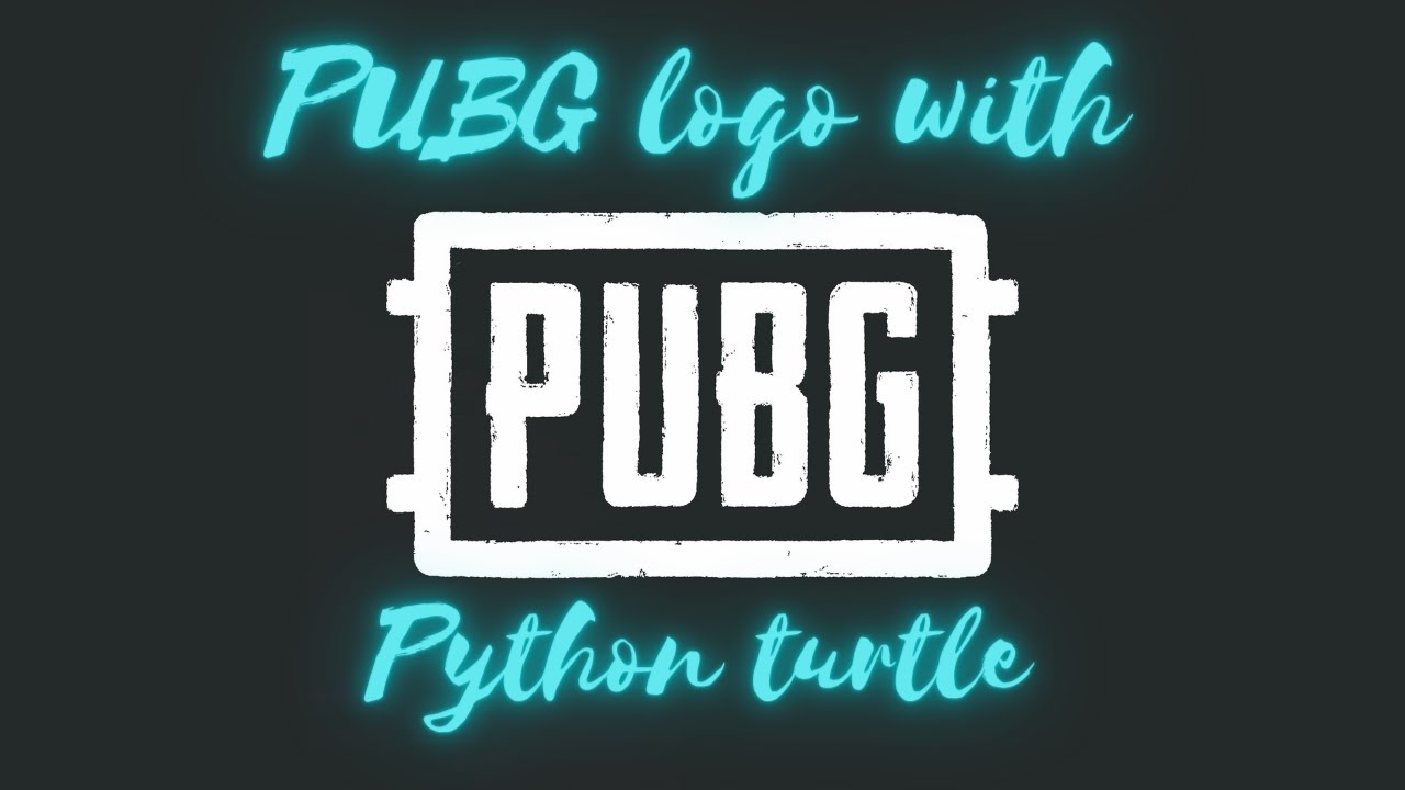 Draw Pubg Logo With Python Turtle Python Turtle Pubg 2021