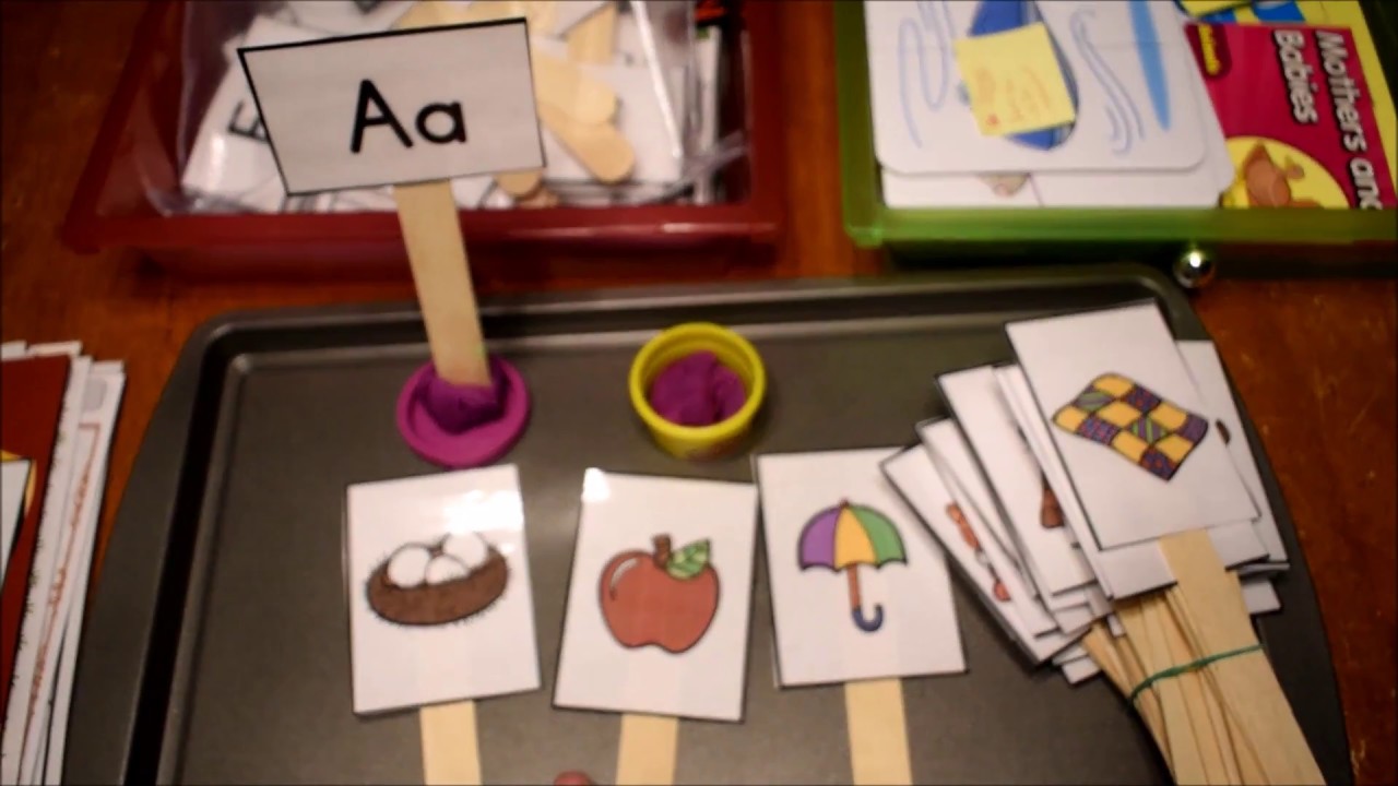Preschool Workboxes What S Inside Week 2 Youtube