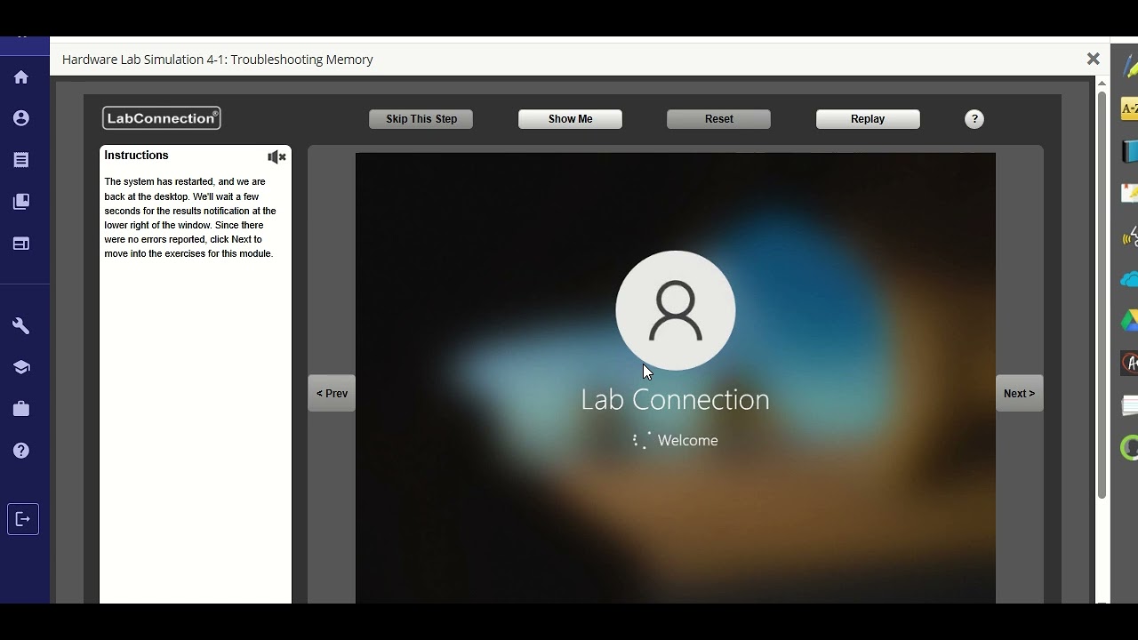 Hardware Lab Simulation 4 1 Troubleshooting Memory Youtube