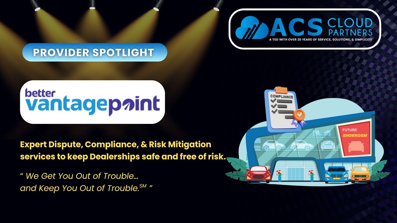 Acs Provider Spotlight Better Vantage Point Youtube