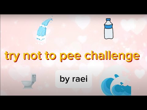 Try Not To Pee Challenge Hard Youtube