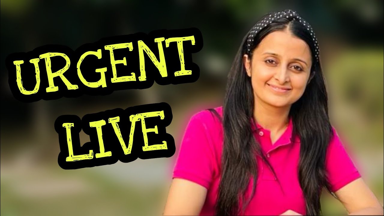 Need Help 12th Jee Students Urgent Live Nehamamsarmy Youtube