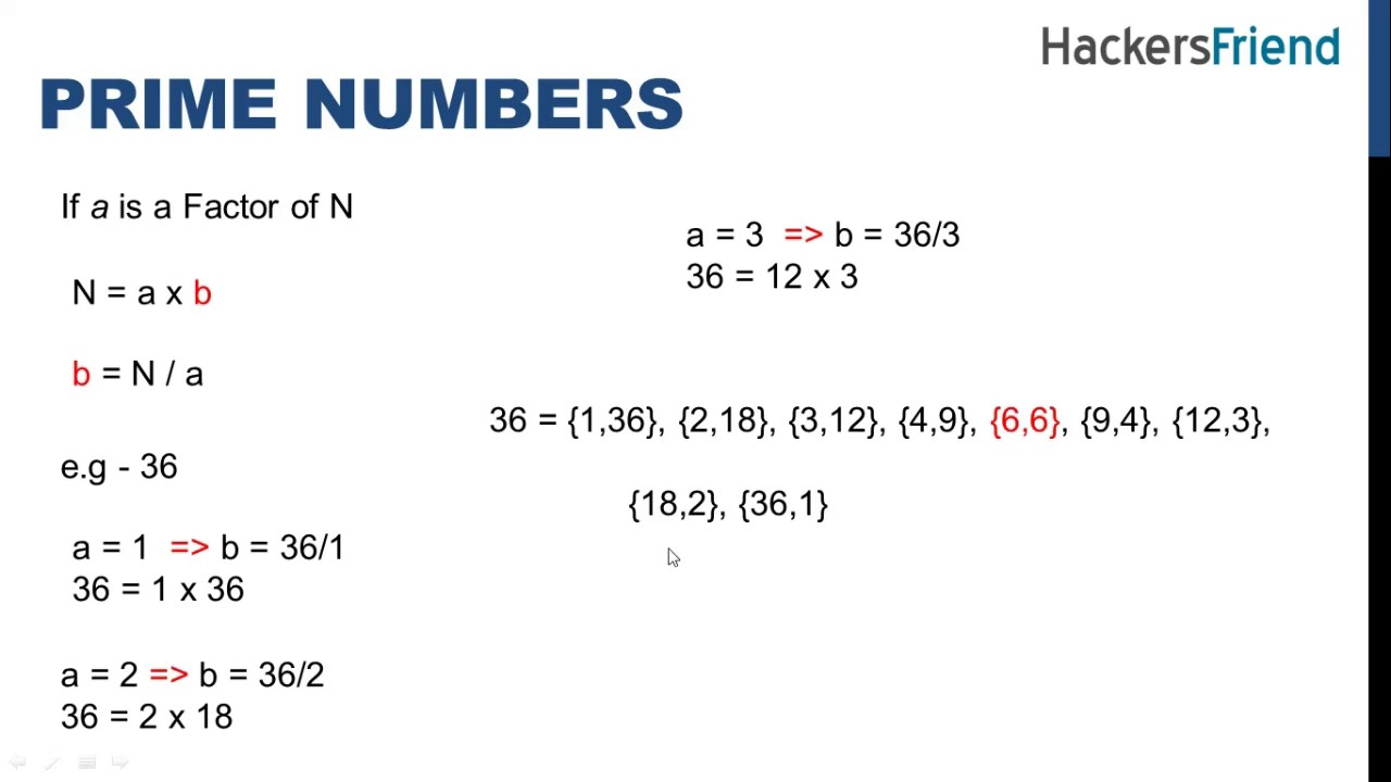 4 Designing Efficient Algorithm To Check If A Number Is Prime Youtube