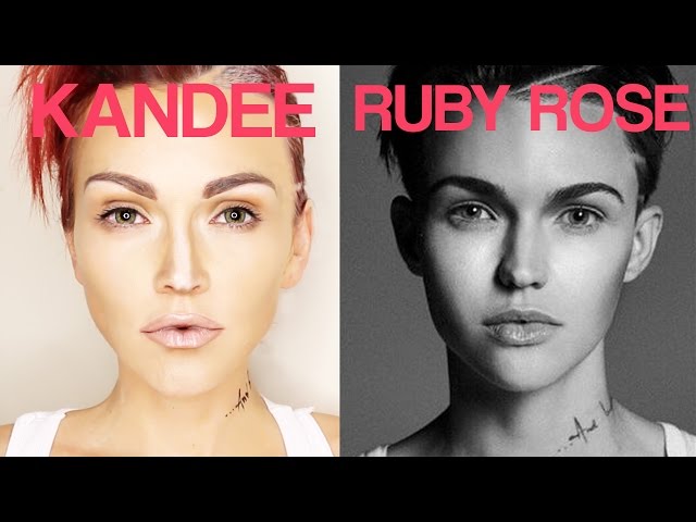 Ruby Rose Makeup Tutorial Saubhaya Makeup
