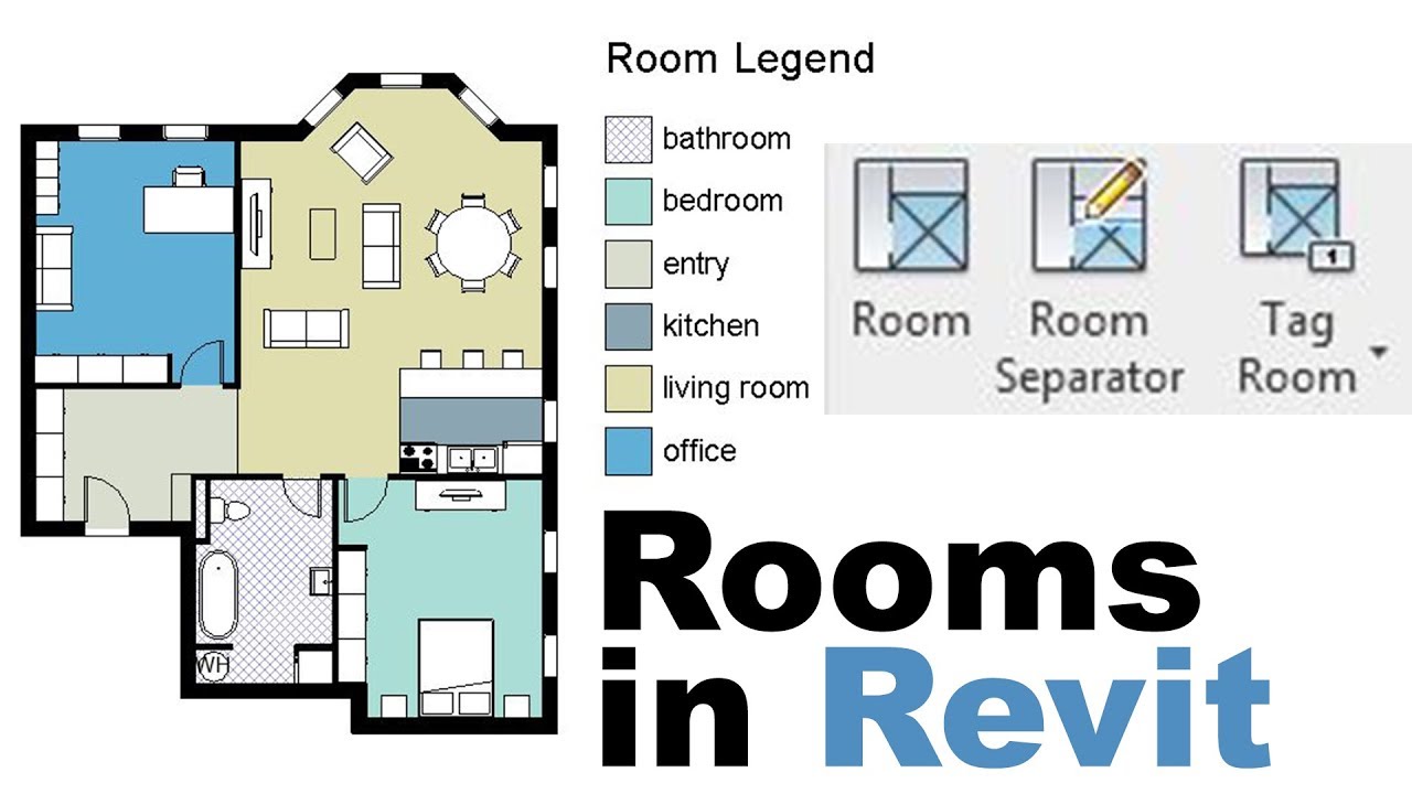 Rooms In Revit With Area Schedule Tutorial Youtube