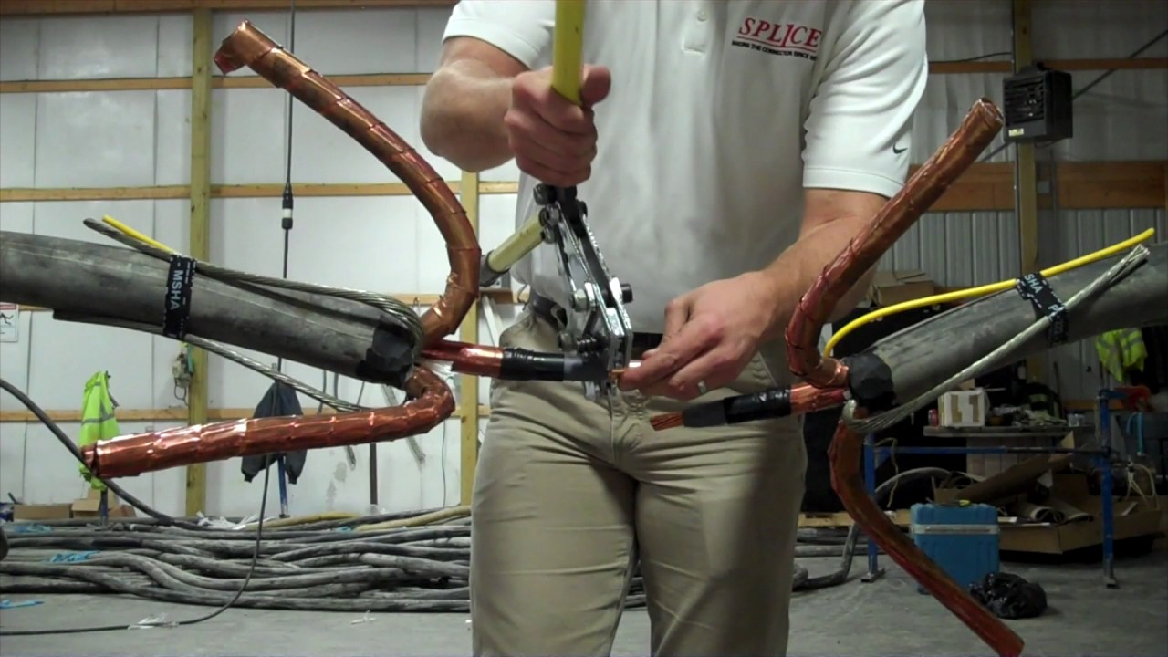Mining Cable Splice Youtube