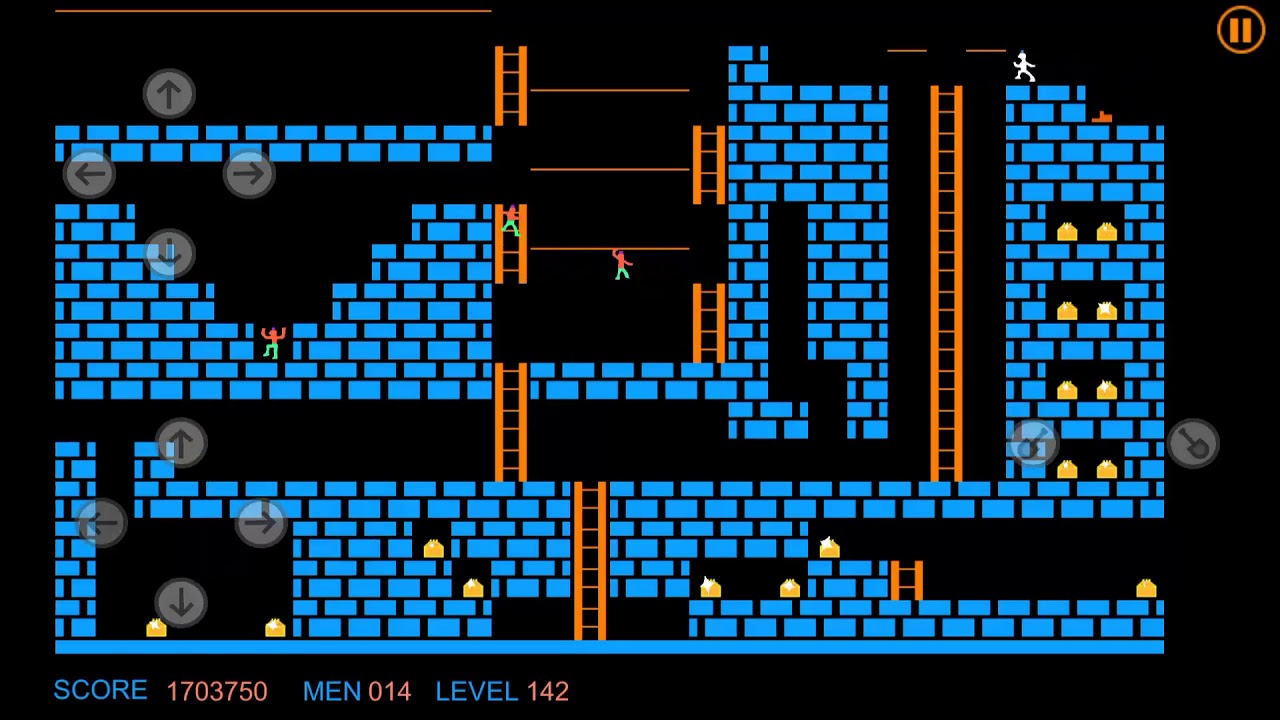 Lode Runner Level 142 Youtube