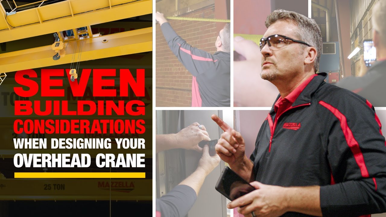 7 Building Considerations When Designing Your Overhead Crane Youtube